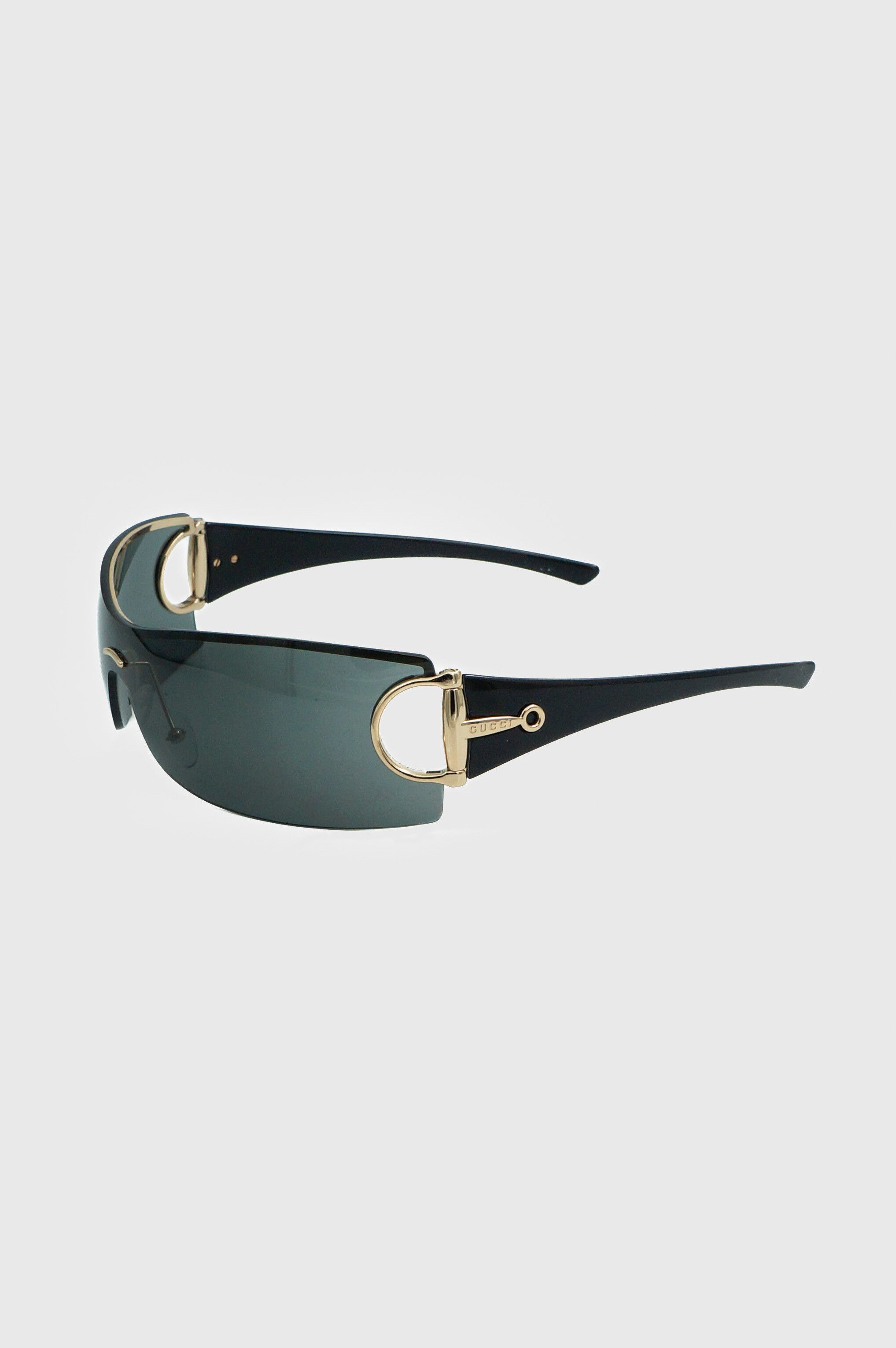 Gucci GUCCI GG Black Wrap Mask Sunglasses Vintage 00s | Grailed