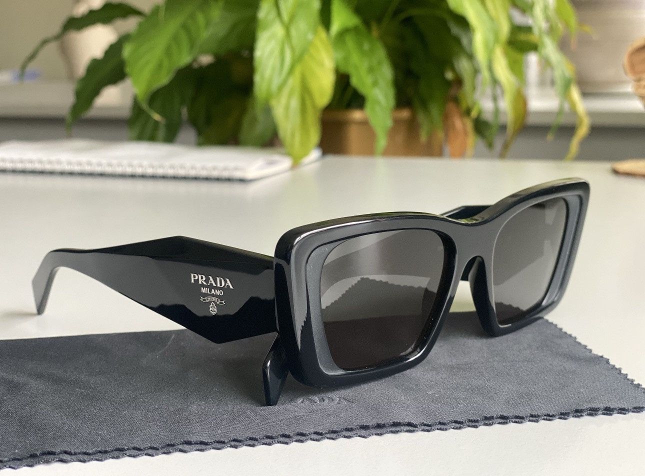 Prada × Raf Simons × Vintage PRADA 2022 Symbole Sunglasses SPR08Y ...