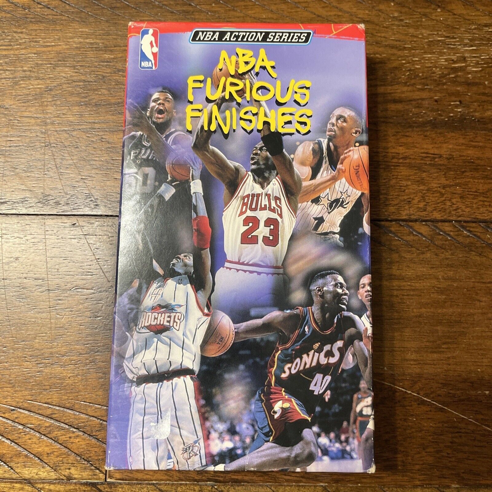 Rare NBA Furious Finishes (VHS, 1996) MJ Jordan Kemp Penny VHS | Grailed