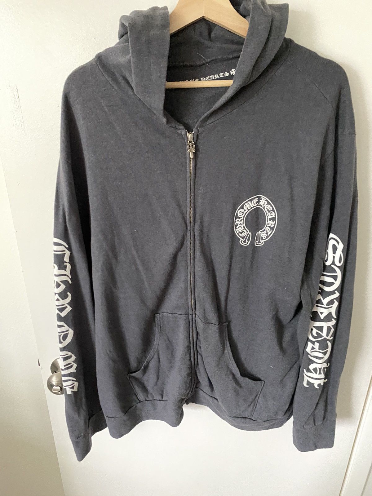 Chrome Hearts Zip up hooded | Grailed