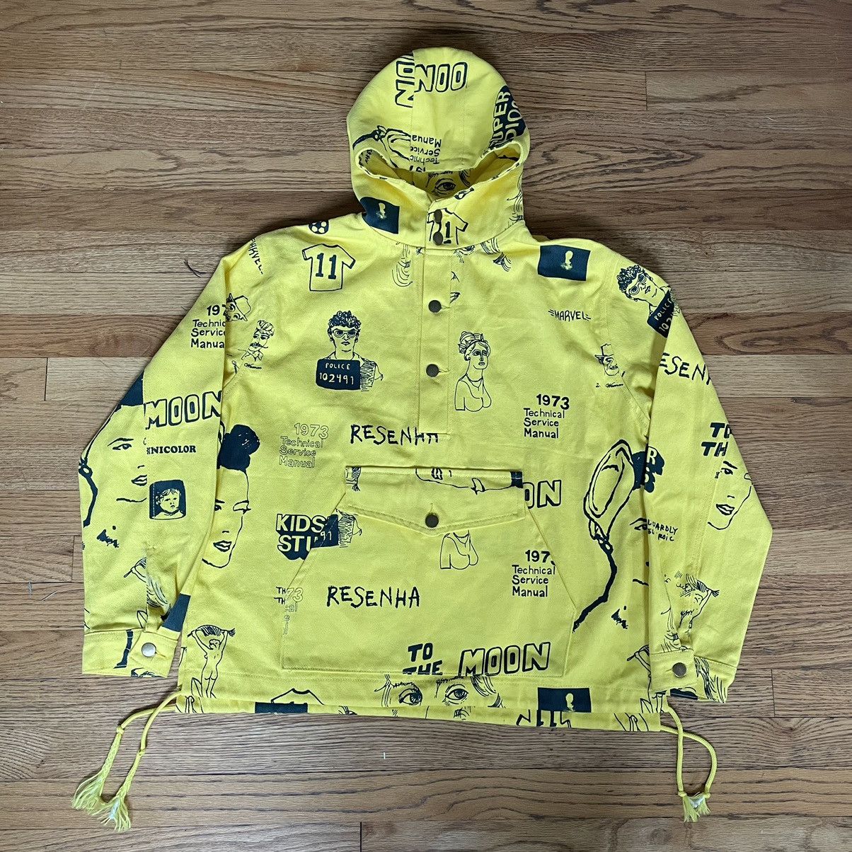 Kidsuper Studios Kid Super Yellow Anorak Jacket | Grailed