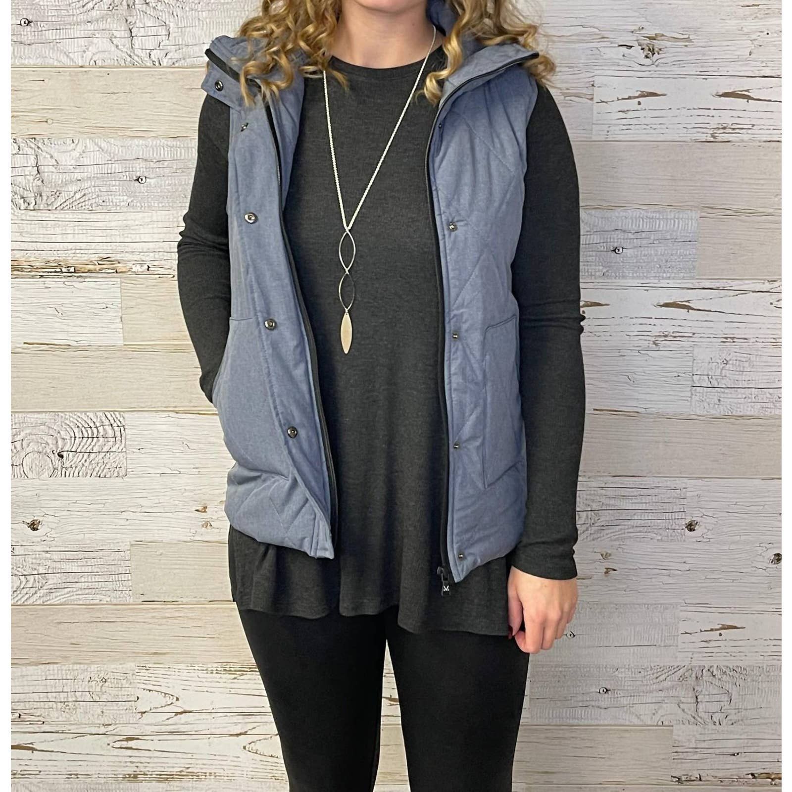 Designer MICHELLE MAE Remy Vest In Heathered Navy | Grailed