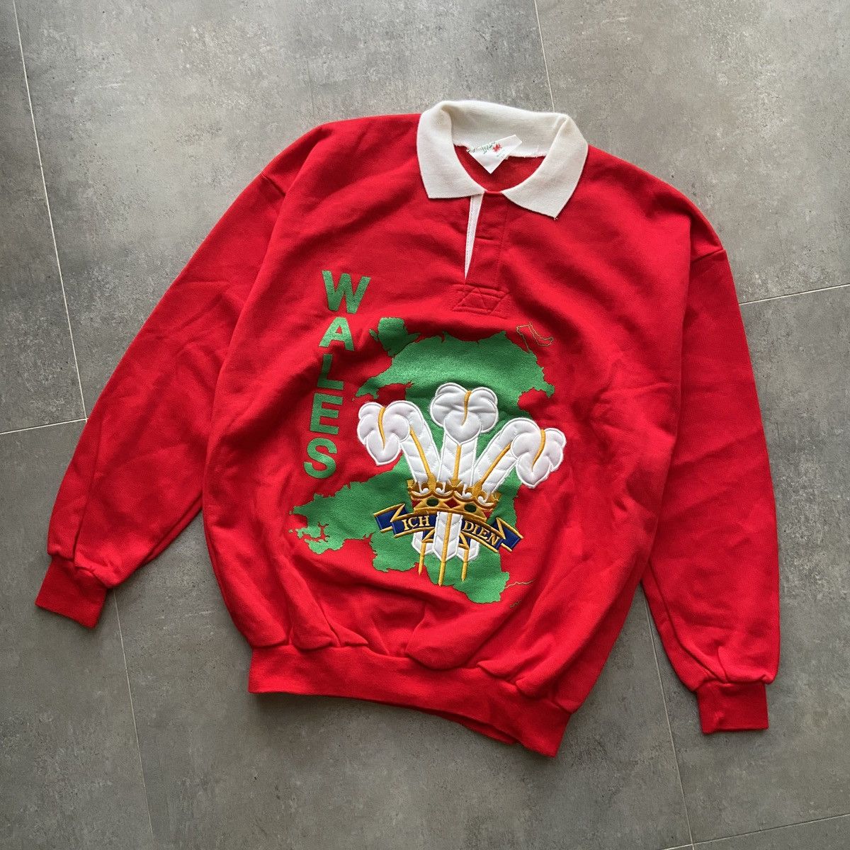 Vintage Vintage Wales 90s Rugby jersey | Grailed