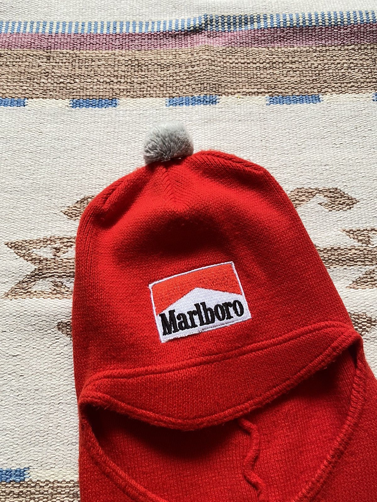 Vintage Vintage Marlboro Racing Ferrari Team Balaclava Hat | Grailed