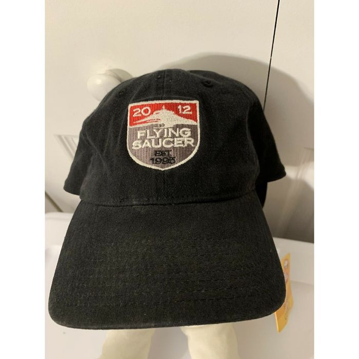 Unkwn Flying Saucer Preowned Cap 2012 Est. 1995 Snapback OSFM Bla | Grailed