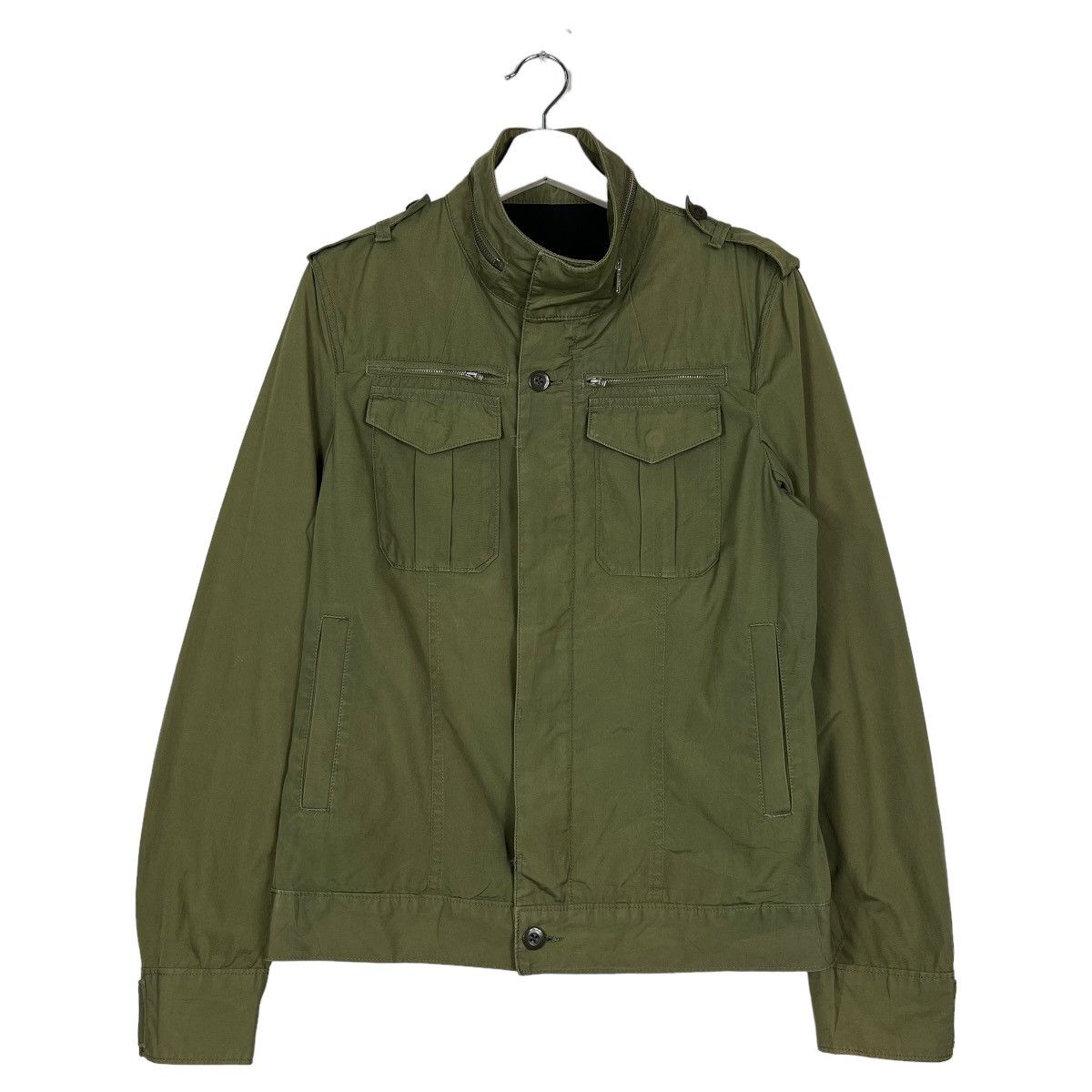 Ships Jet Blue 🔥 SHIPS JET BLUE GREEN MILITARY ARMY JACKET MADE IN ...