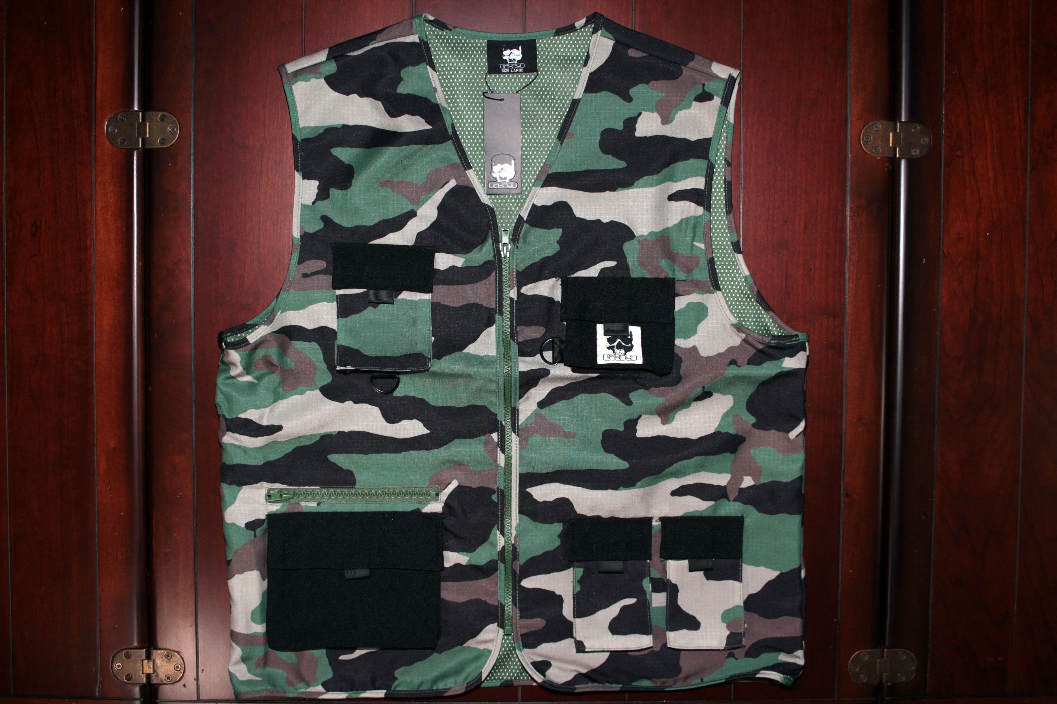 G59 Records G59 RECORDS - Tactical Vest (Woodland Camo) | Grailed