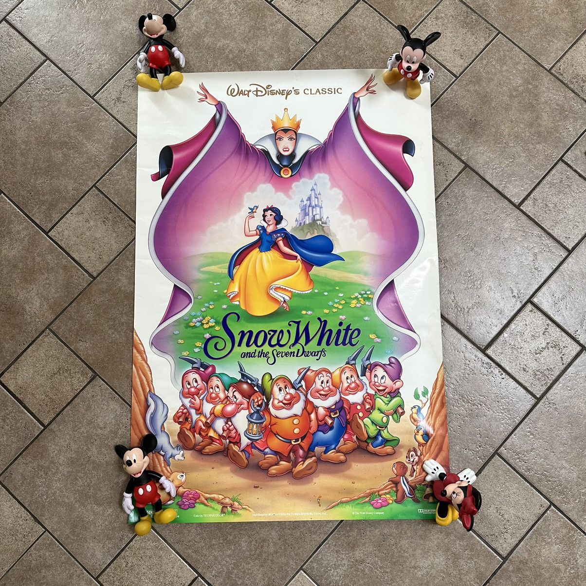Vintage Vintage Disney Snow White Promo Poster | Grailed