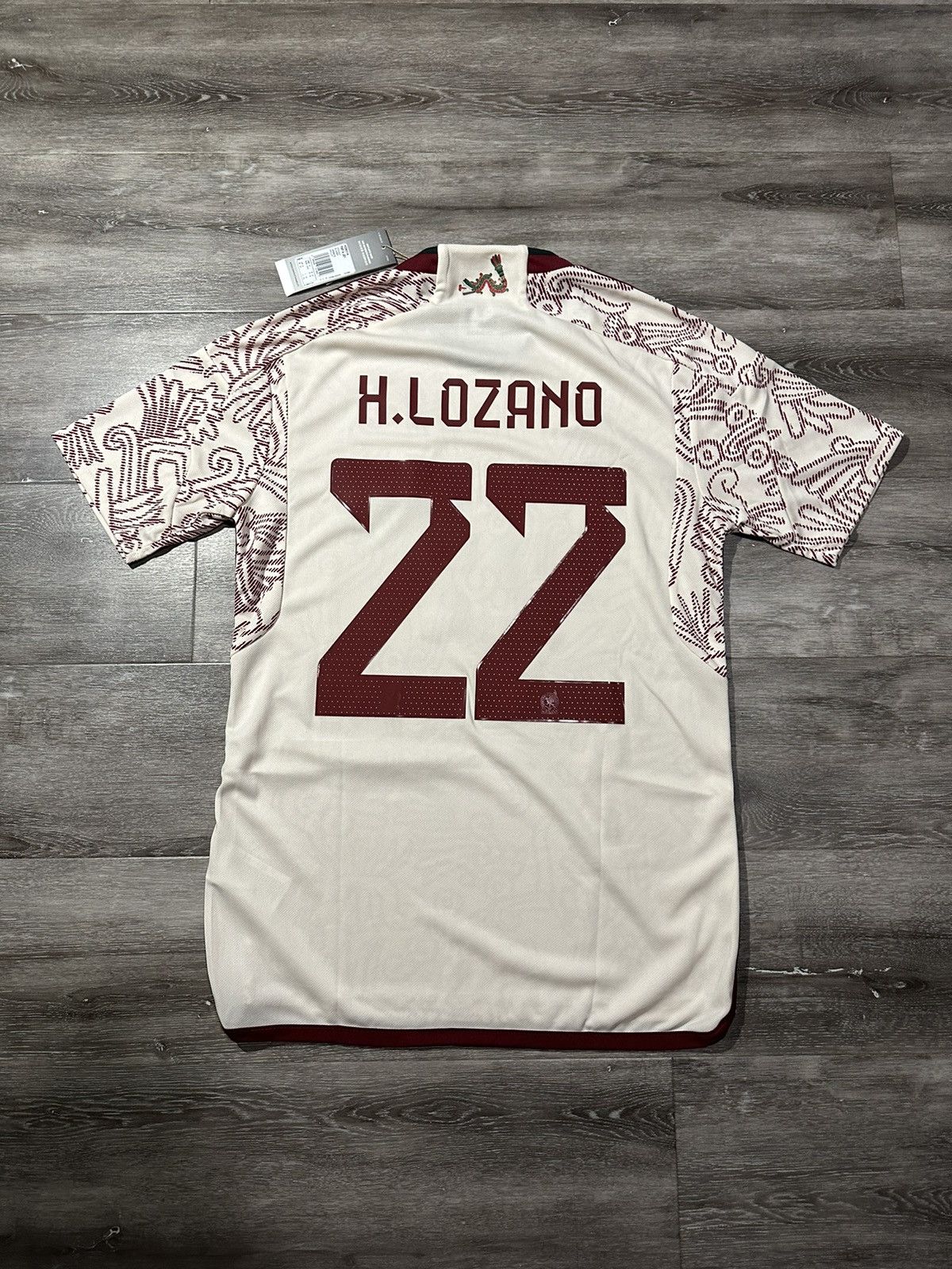 Adidas × Soccer Jersey × Streetwear Original Chucky Lozano Mexico 2022 ...