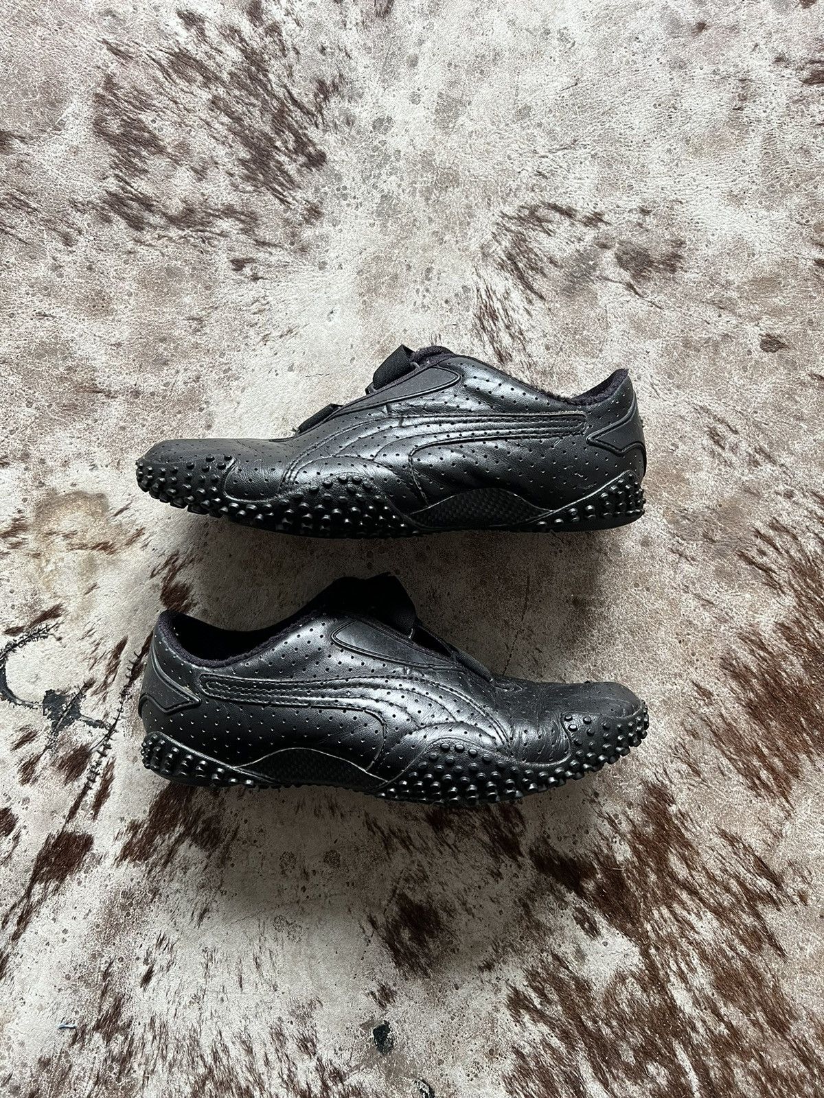Puma vintage mostro sneaker • black | Grailed