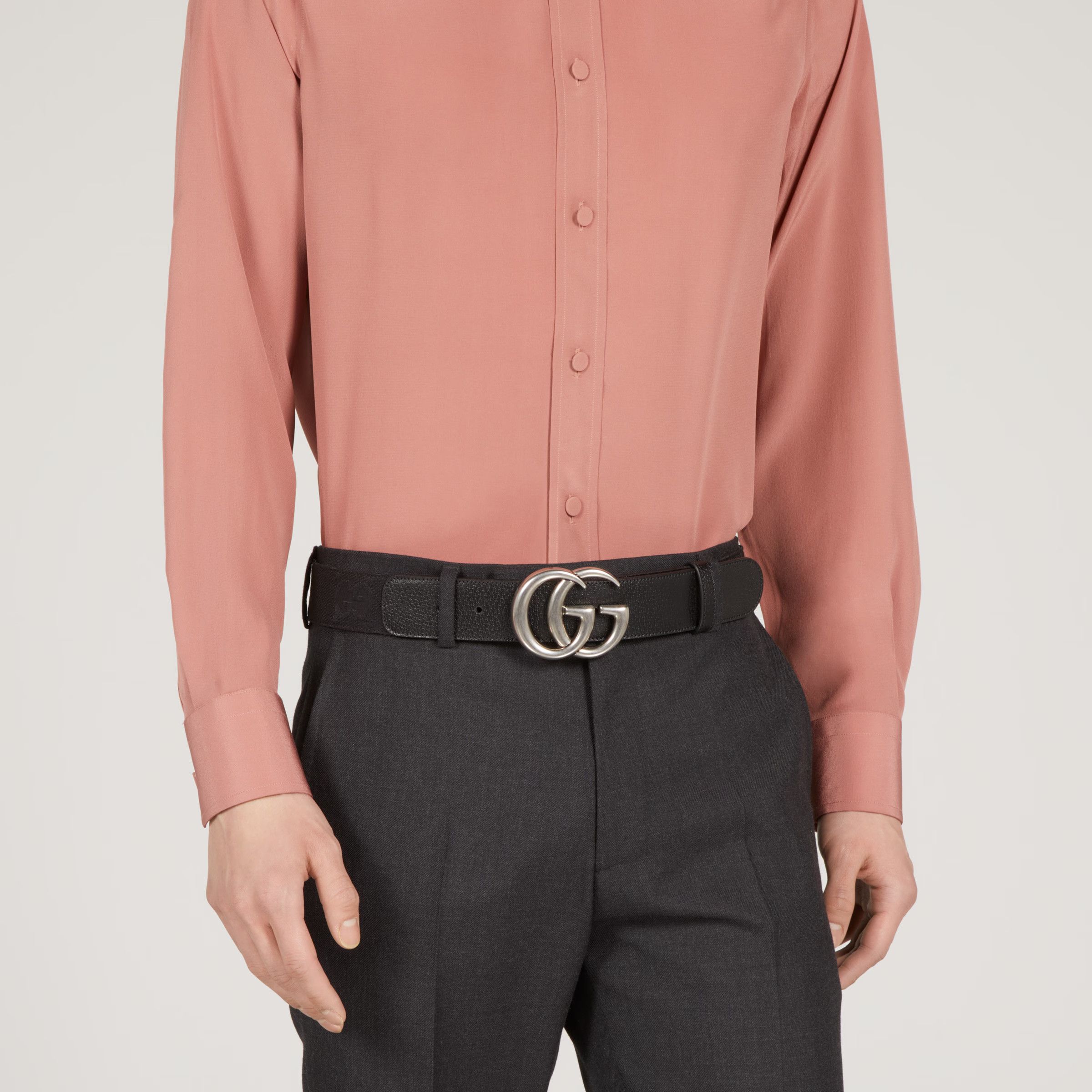 Gucci GUCCI BELT BUCKLE SUPREME MONOGRAM LEATHER 406831 UKOEC 1000 ...