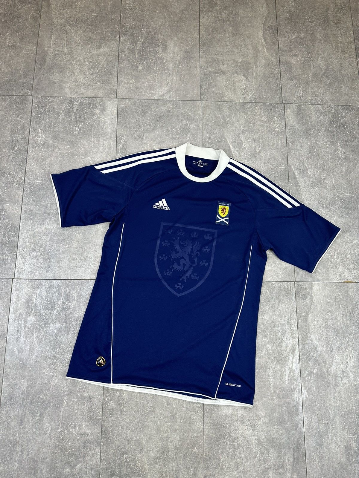 Adidas × Streetwear Men’s adidas Scotland soccer jersey overprint logo ...