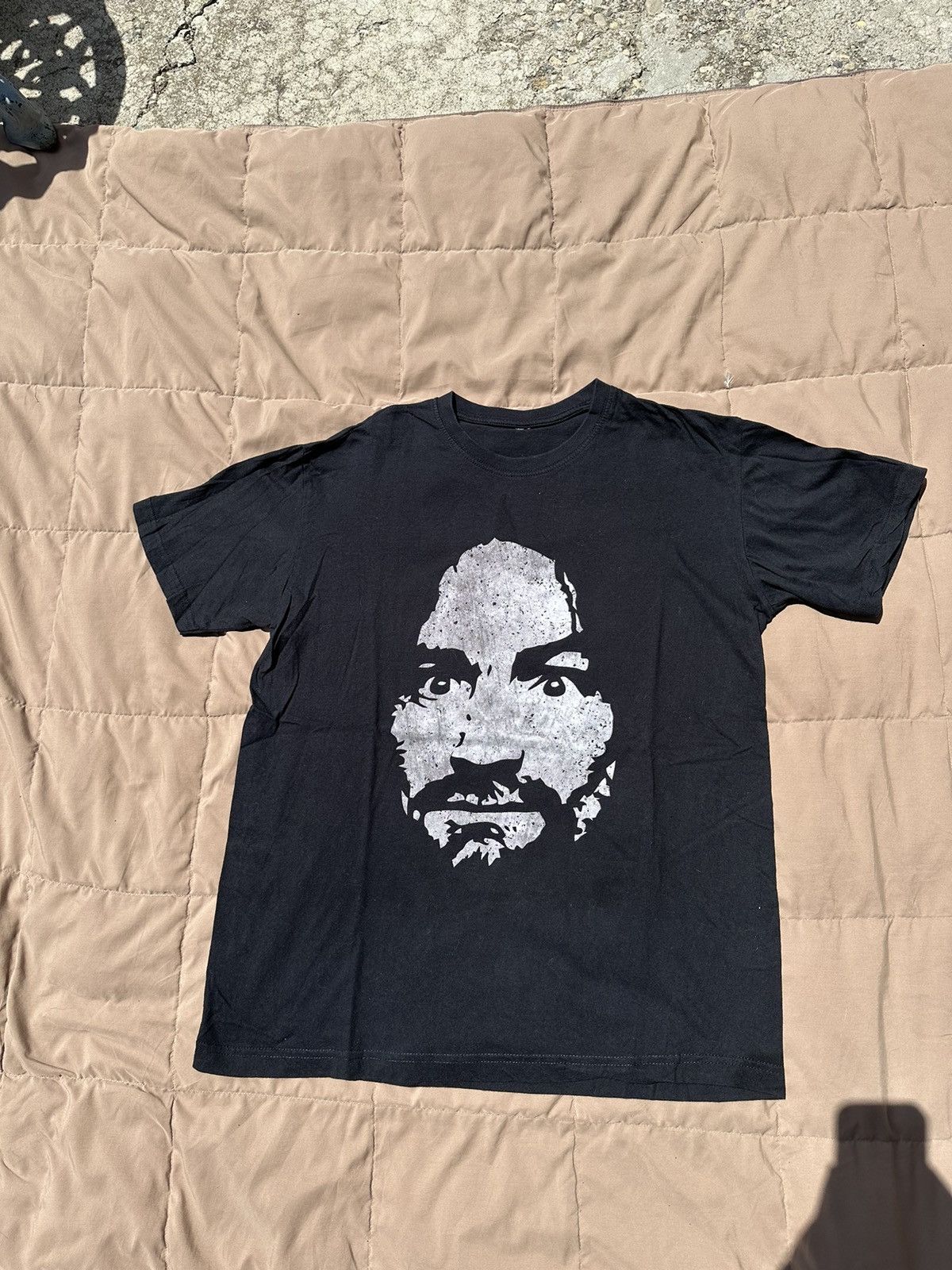 Cult × Expert Horror × Vintage Vintage Charles Manson Face Portrait ...