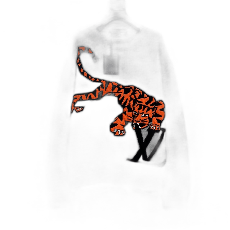 Louis Vuitton Louis Vuitton LV Tiger Logo Long Sleeve Sweater - dmc ...