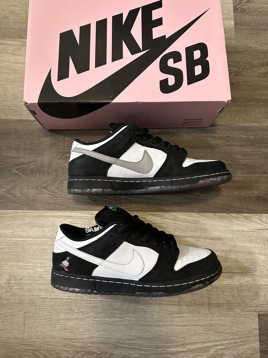 Nike Nike SB Dunk Low Pro Staple Panda Pigeon | Grailed
