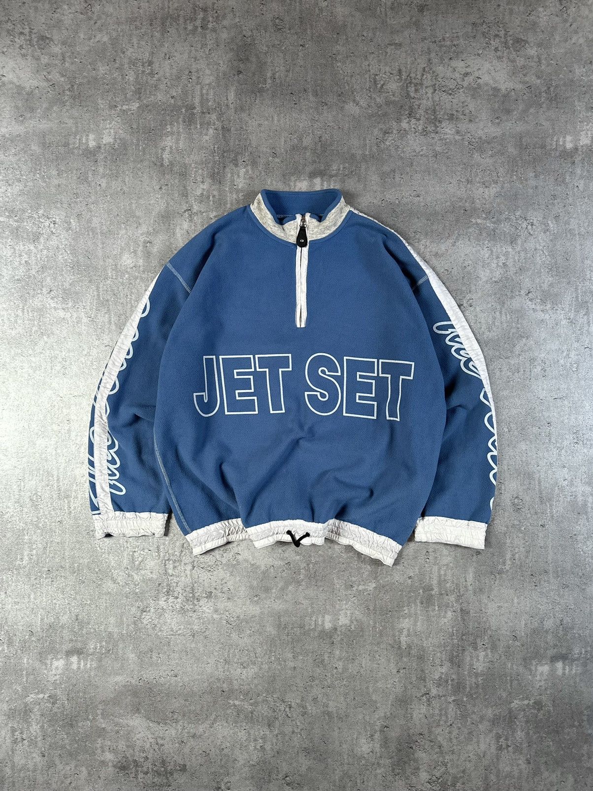 Vintage Vintage 90s Jet Set The Wave Ski Fleece Jacket | Grailed