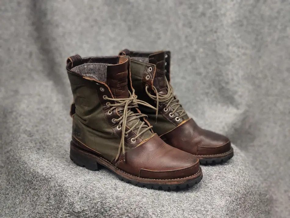 Timberland × Vintage Rare Vintage Timberland Company Tackhead Leather ...