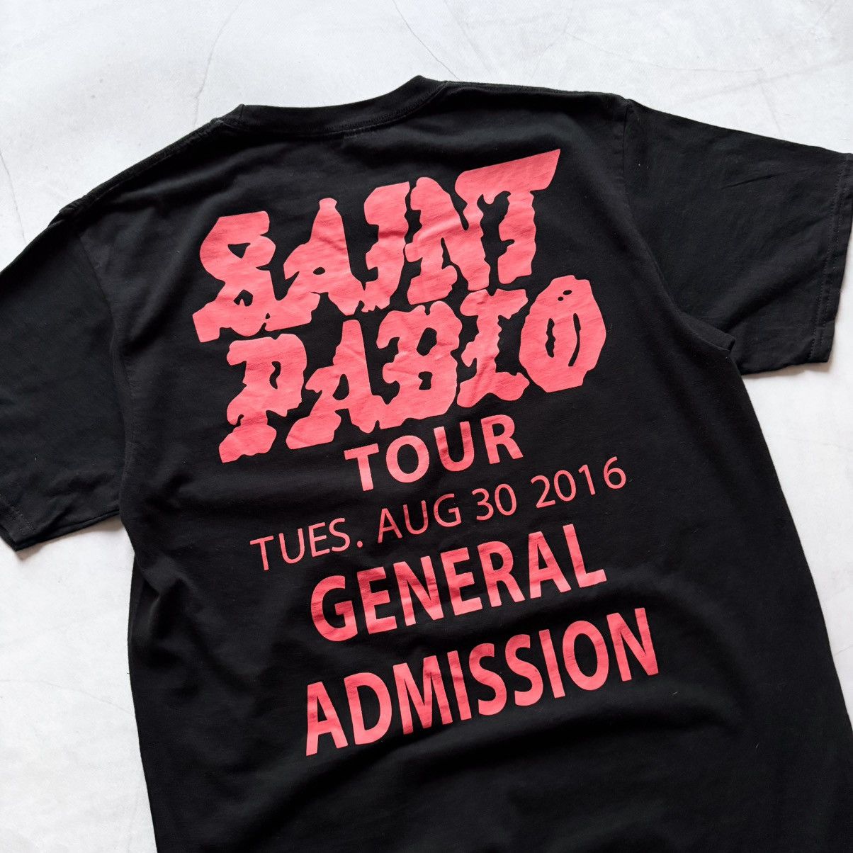 Kanye West Saint Pablo Kanye West 2016 Tour Yzy T-shirt Tee Y2K | Grailed