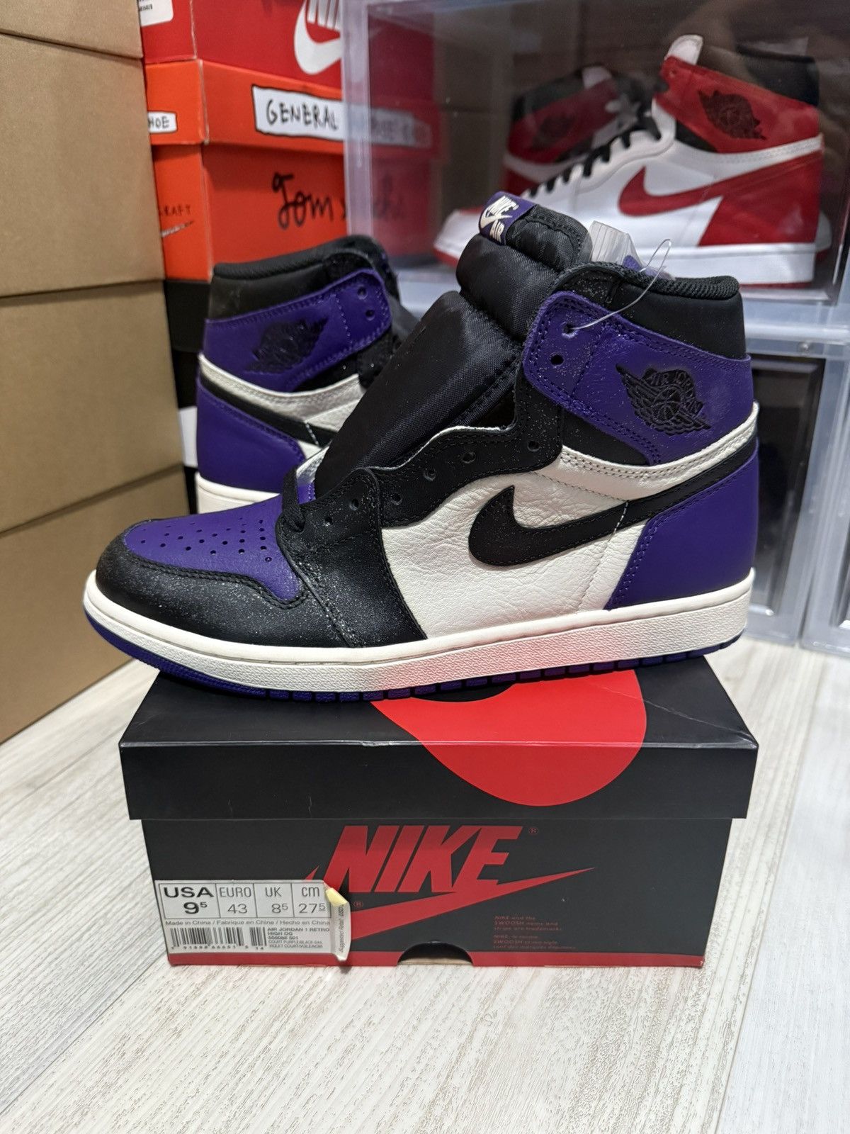 Jordan Brand × Nike Jordan 1 High OG Court Purple 1.0 | Grailed