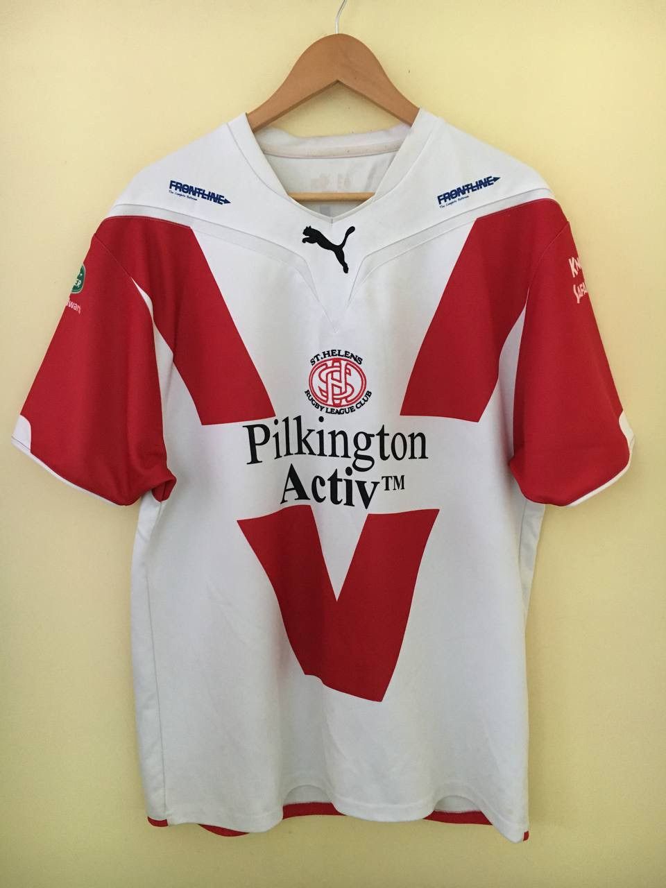 Puma × Vintage St Helens Rugby League 2009 Puma home jersey shirt | Grailed