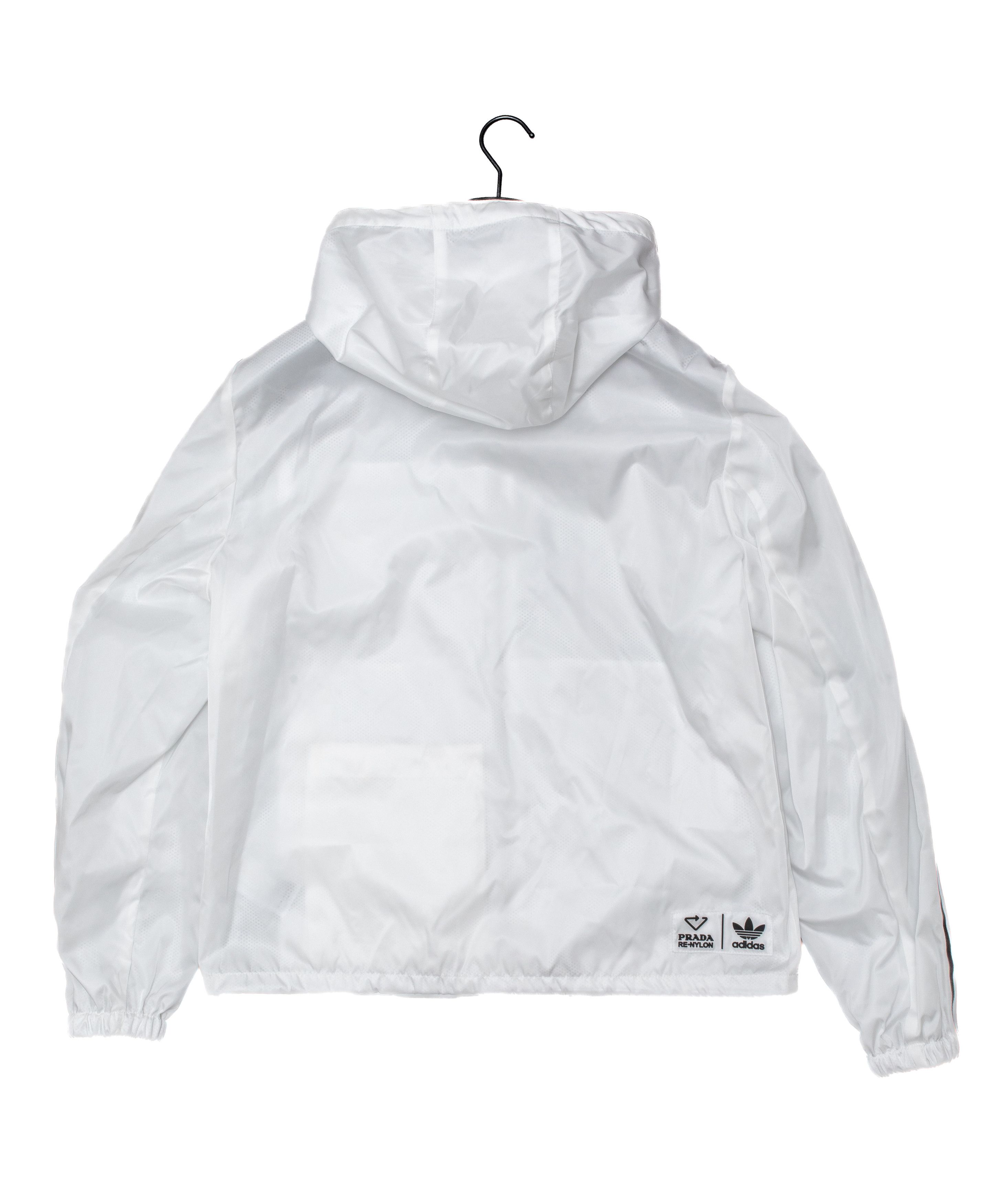 Adidas ADIDAS X PRADA RE-Nylon Hooded Track Jacket White | Grailed