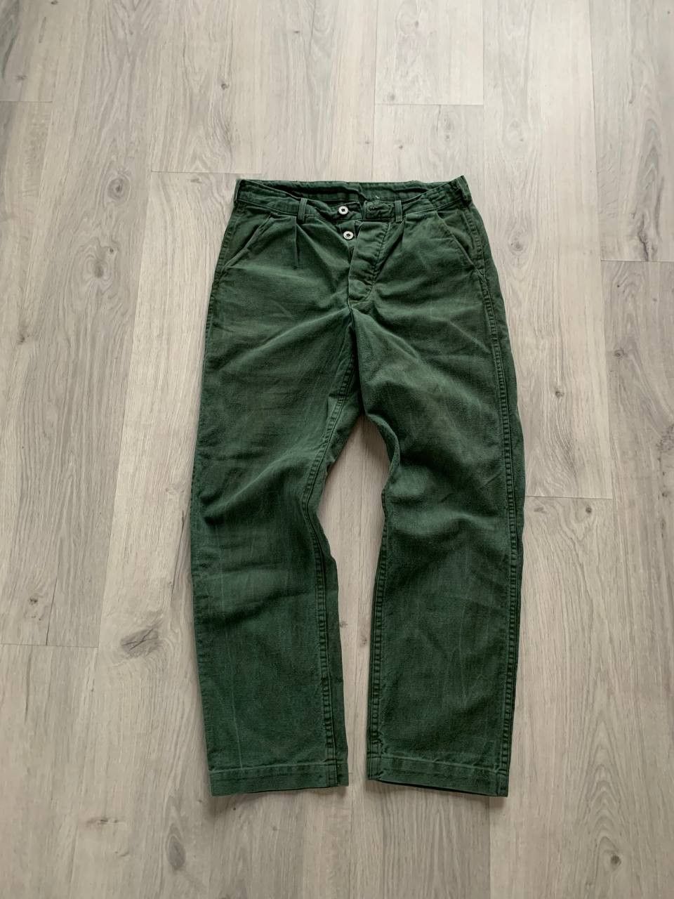 Luxury × Streetwear Rare Military Pants Jeans | Grailed