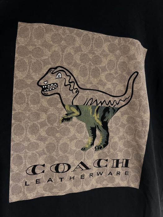 Coach Coach Leatherware Signature Logo Rexy Tee | Grailed