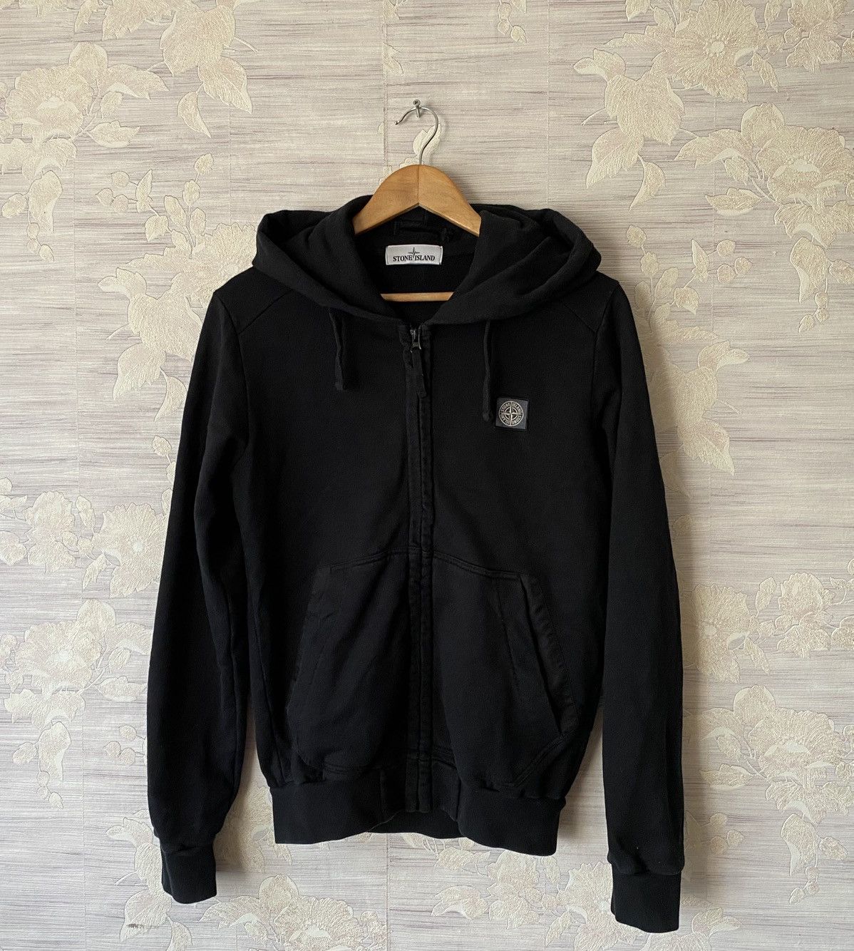 Massimo Osti × Stone Island Stone Island Zip Hoodie Patch Program | Grailed