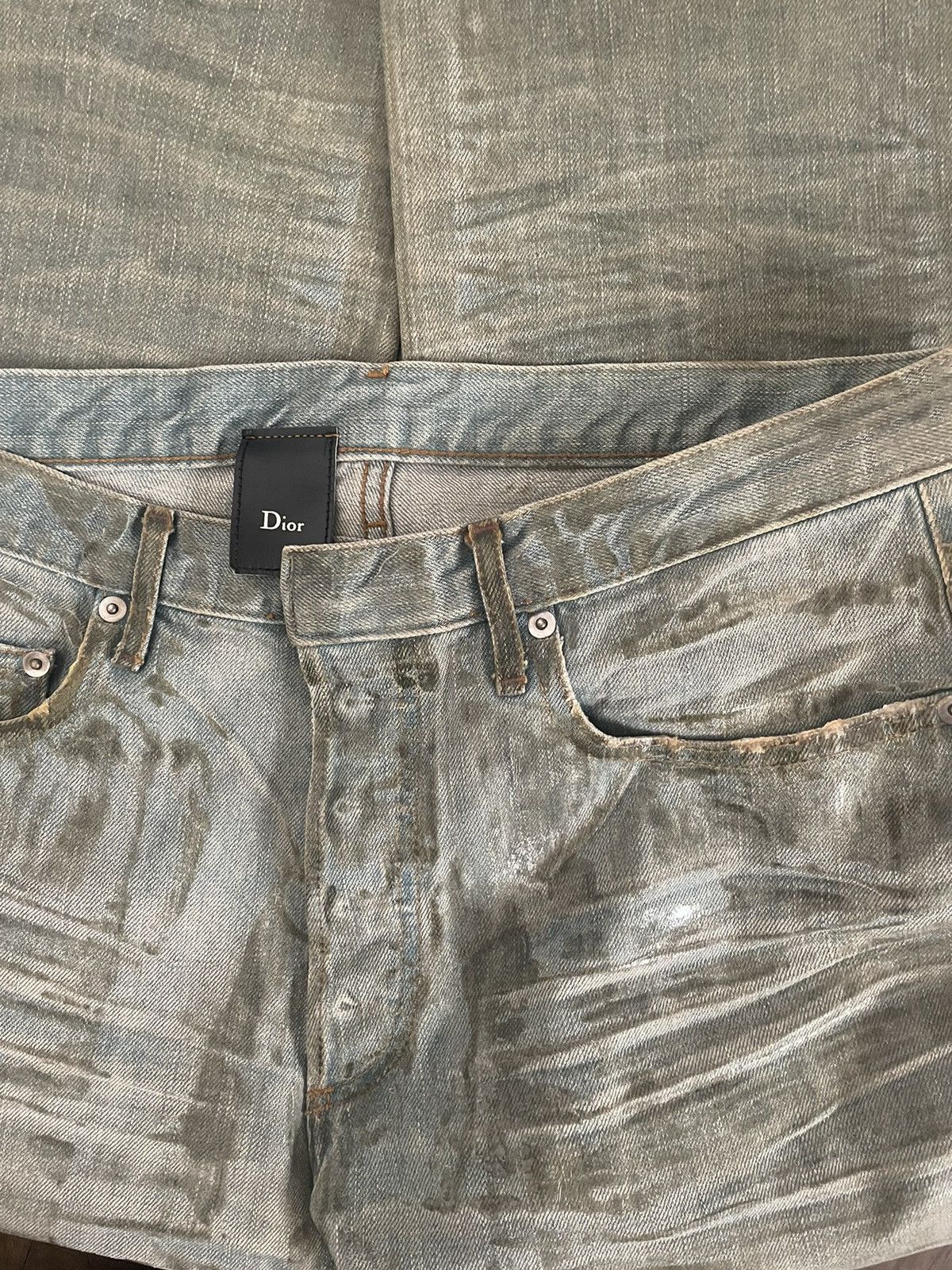 Hedi Slimane DIOR HOMME "LUSTER" WAX DENIM - SS04 "STRIP" by Hedi ...