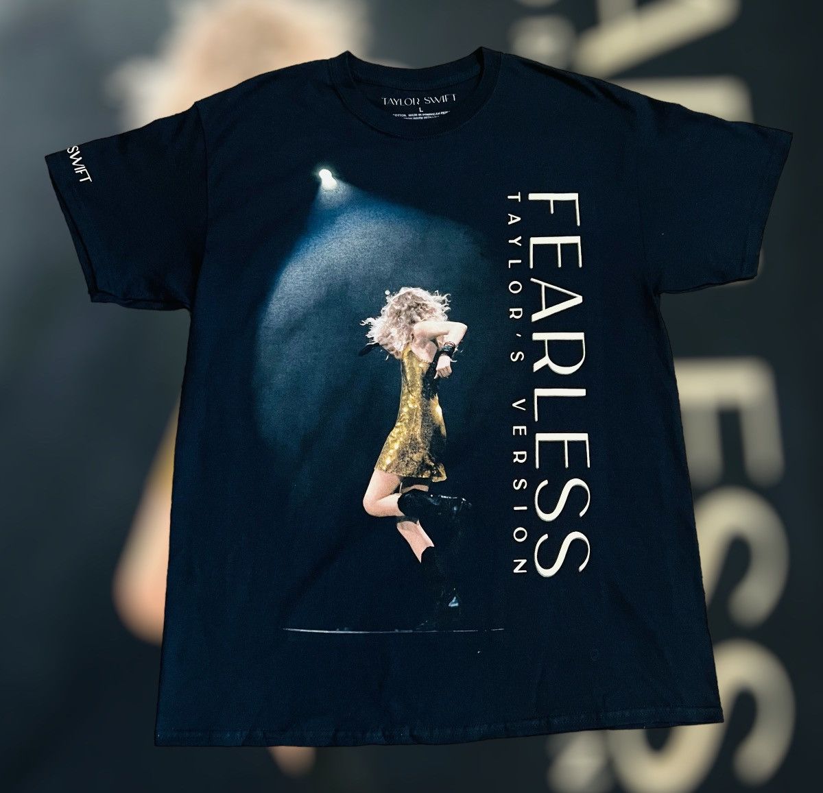 Band Tees Taylor Swift Fearless Large Official Merch RARE | Grailed