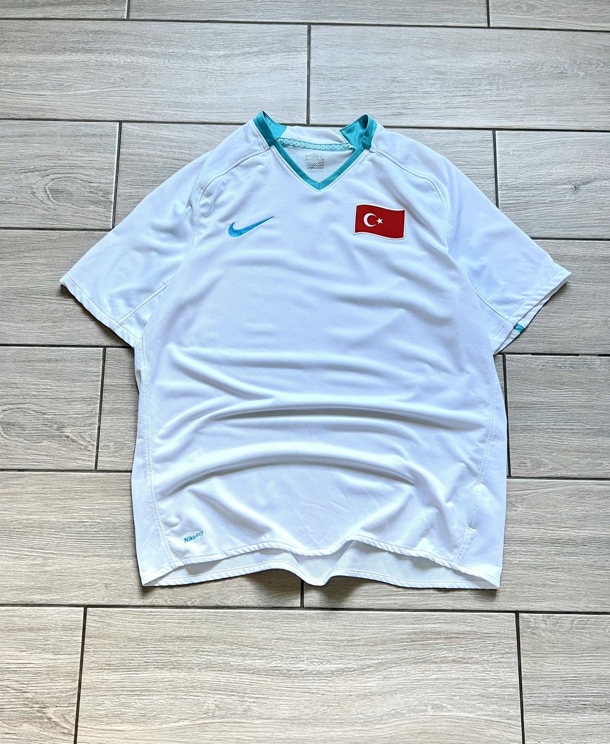 Nike Vintage Nike Turkey Soccer Jersey T Shirt Football | Grailed