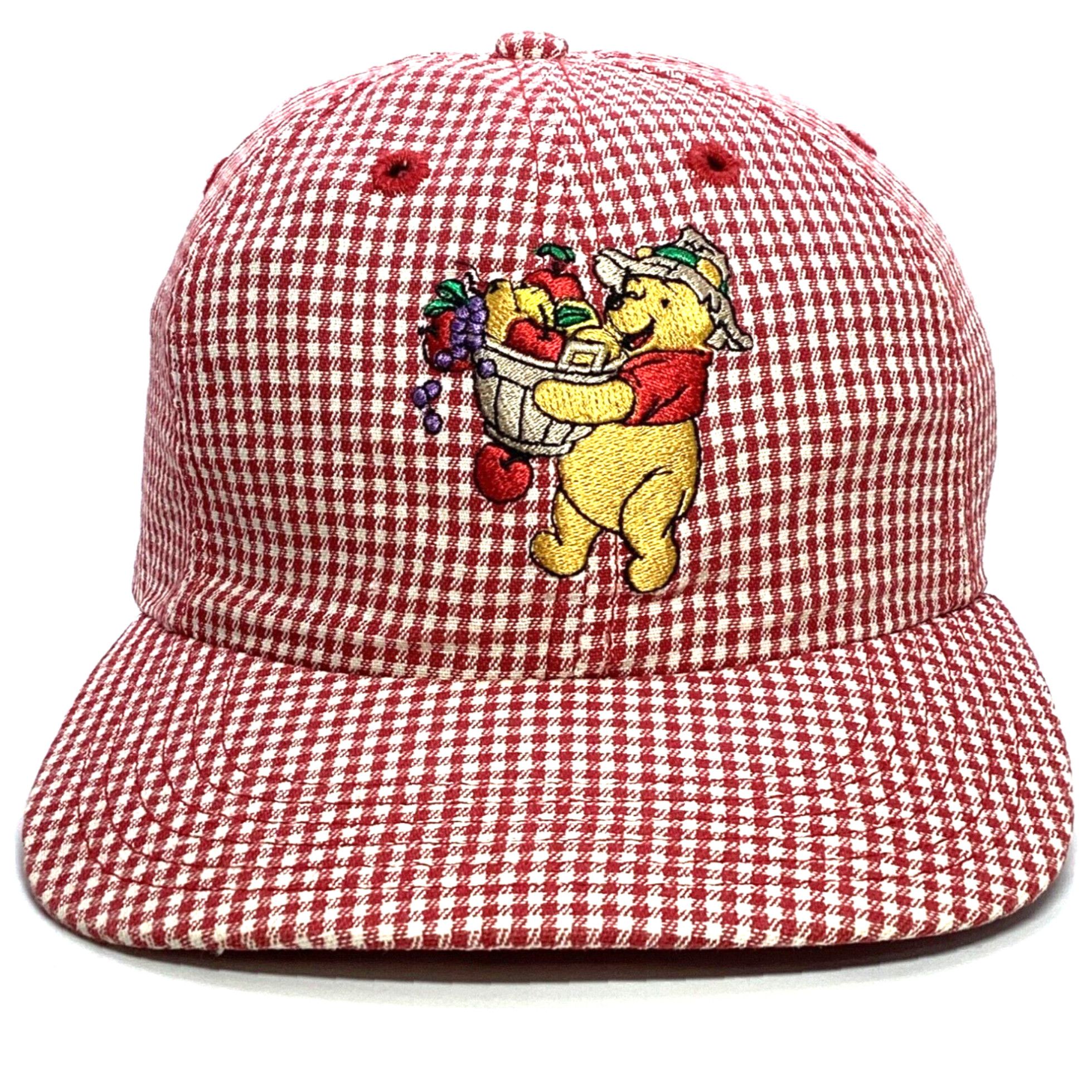 Disney Classic Red Checkered Disney Winnie The Pooh Vintage Style ...