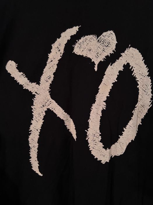 The Weeknd The Weeknd Official Issue XO Black XO Small | Grailed