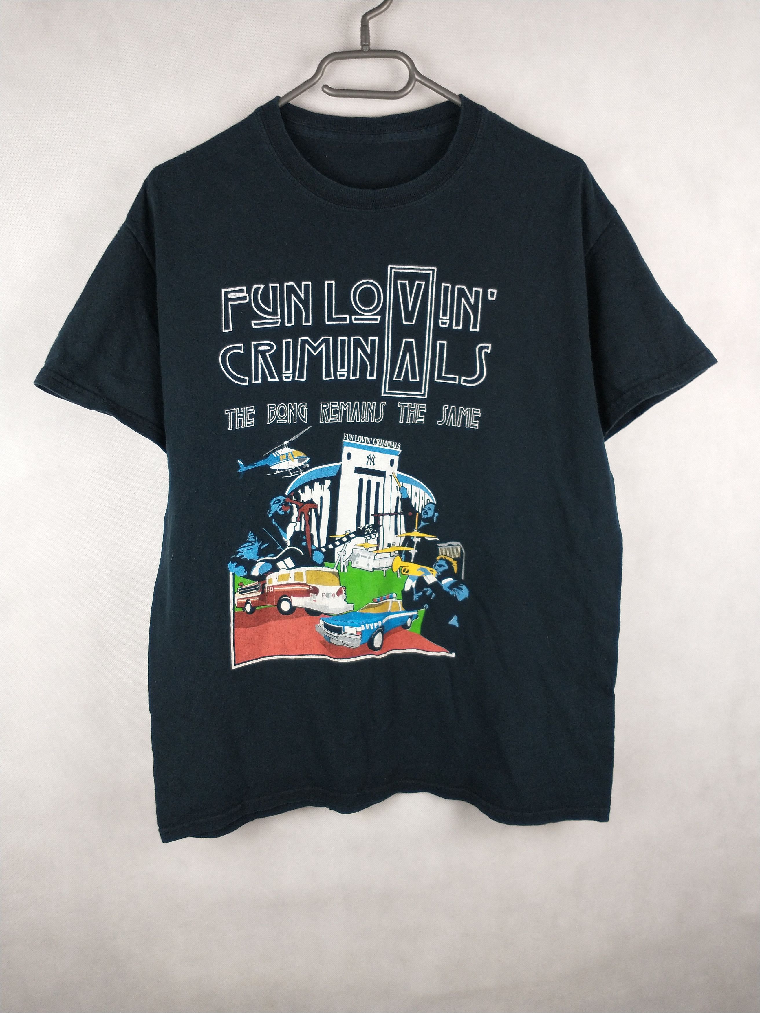 Genuine Merchandise By True Fan Fun Lovin' Criminals Tour T-Shirt The ...