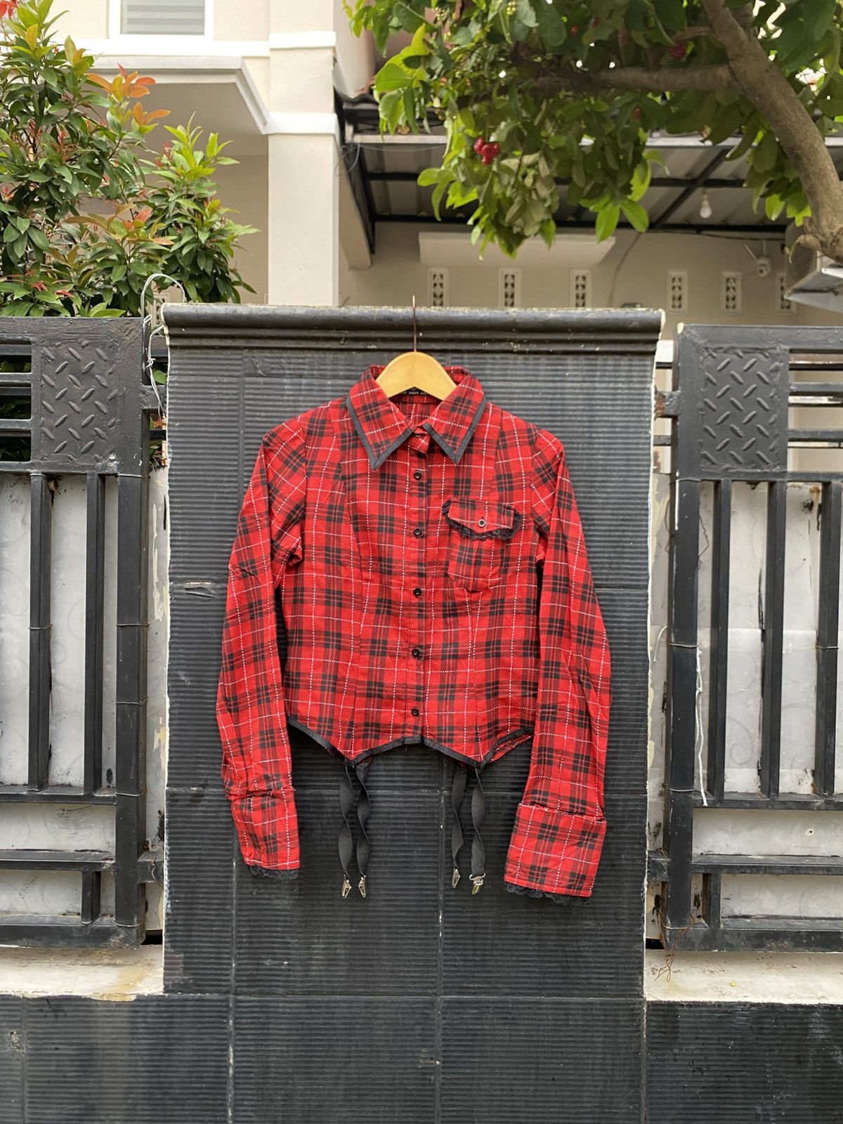 Japanese Brand Y2K Blood Storm Club Body Line Japan Bondage Shirt | Grailed