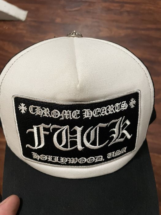 Chrome Hearts Chrome hearts fuck hat | Grailed