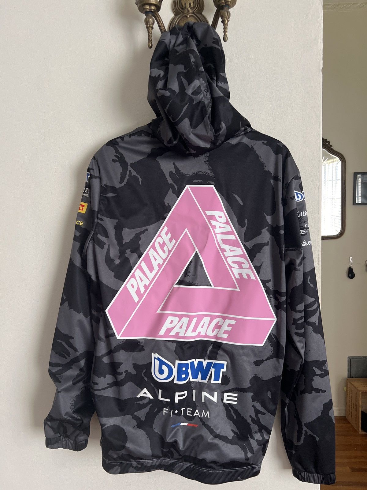 Palace Palace Alpine F1 pit rain jacket | Grailed