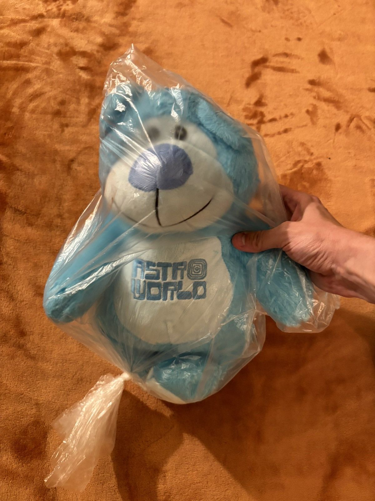 Travis Scott Travis Scott Astroworld Bear (Blue) | Grailed