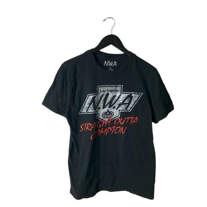 Urban Outfitters NWA Straight Outta Compton Rap Tee T Shirt Adult Black ...