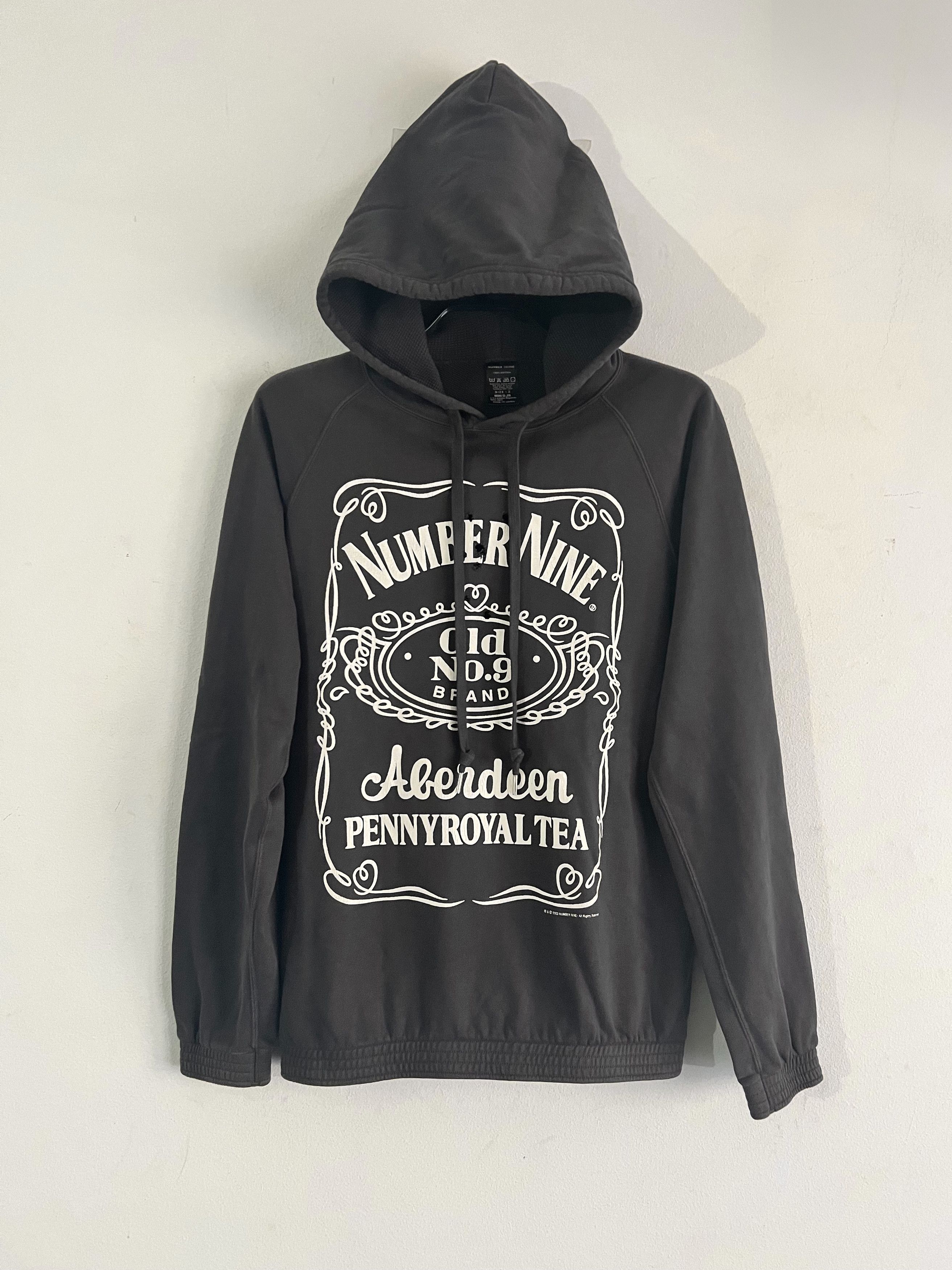 Number (N)ine Jack Daniel's Hoodie Sweatshirt | Grailed