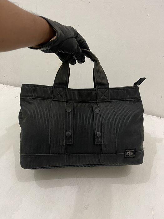 Porter Striped Porter Tokyo Handle Tote Bag | Grailed