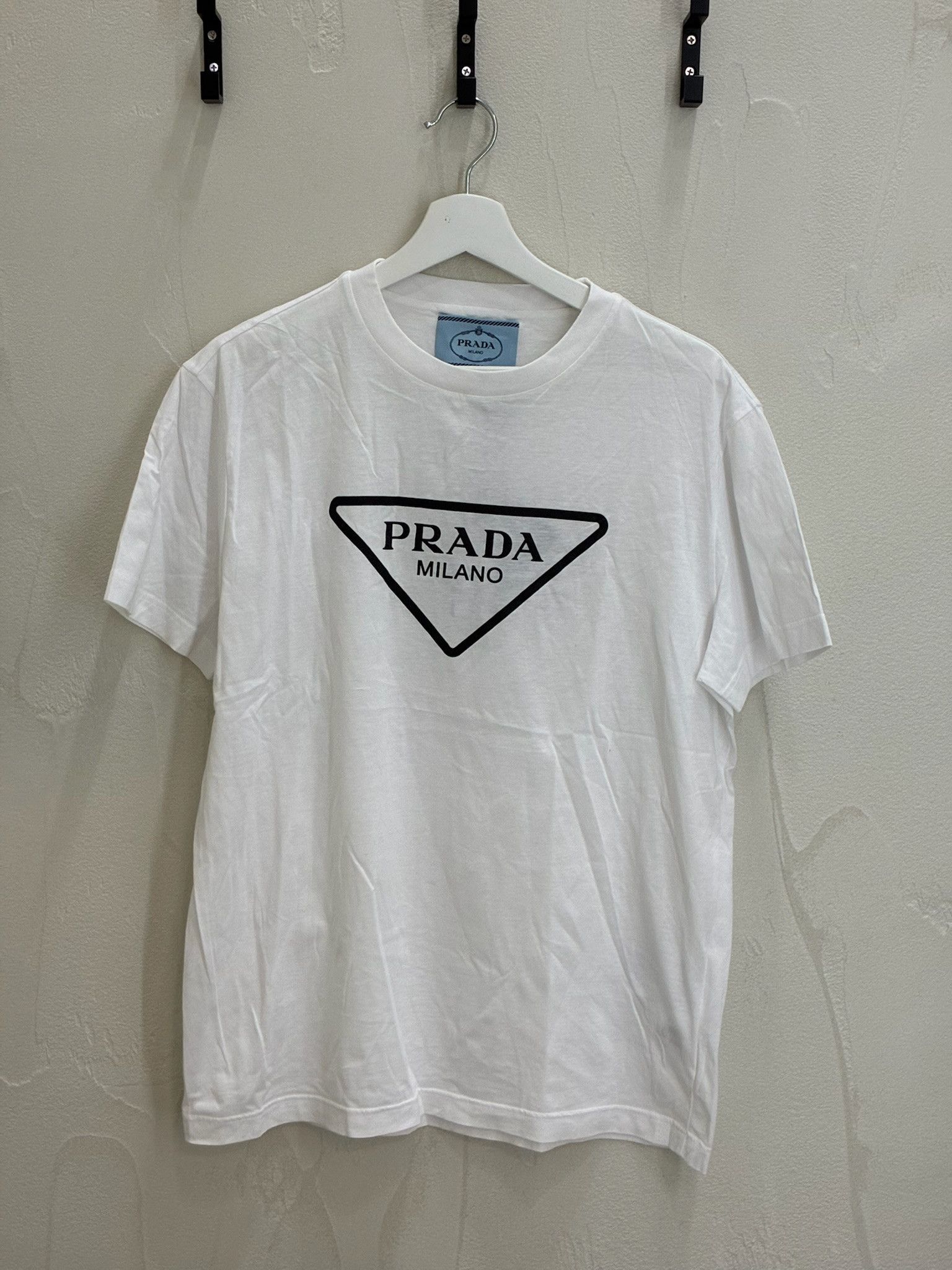 Prada Prada Triangle Logo T-Shirt | Grailed