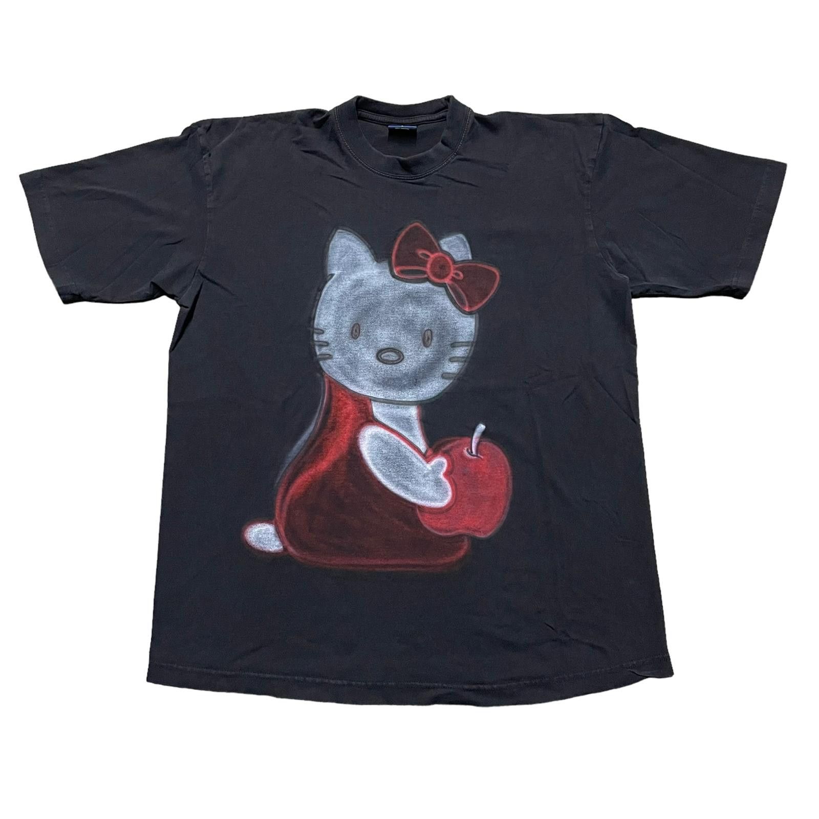 Designer Vintage 90s Shirt Mens Large Airbrushed Hello Kitty Sanrio ...