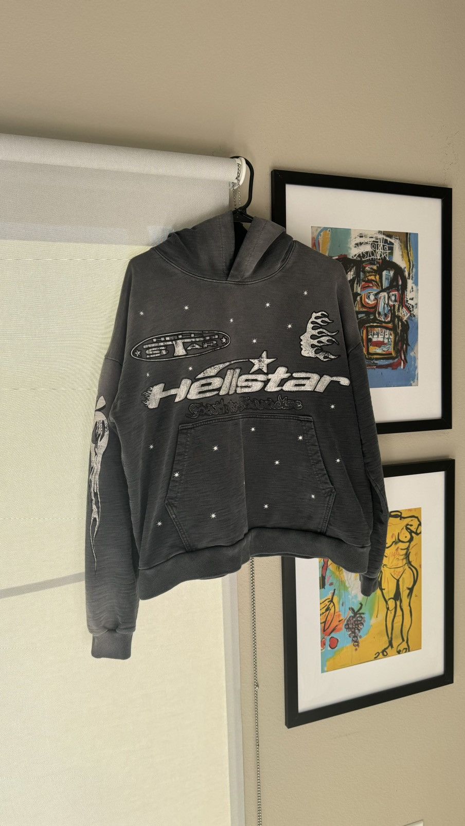 HELLSTAR Hellstar Capsule Four Thrashed Hoodie | Grailed