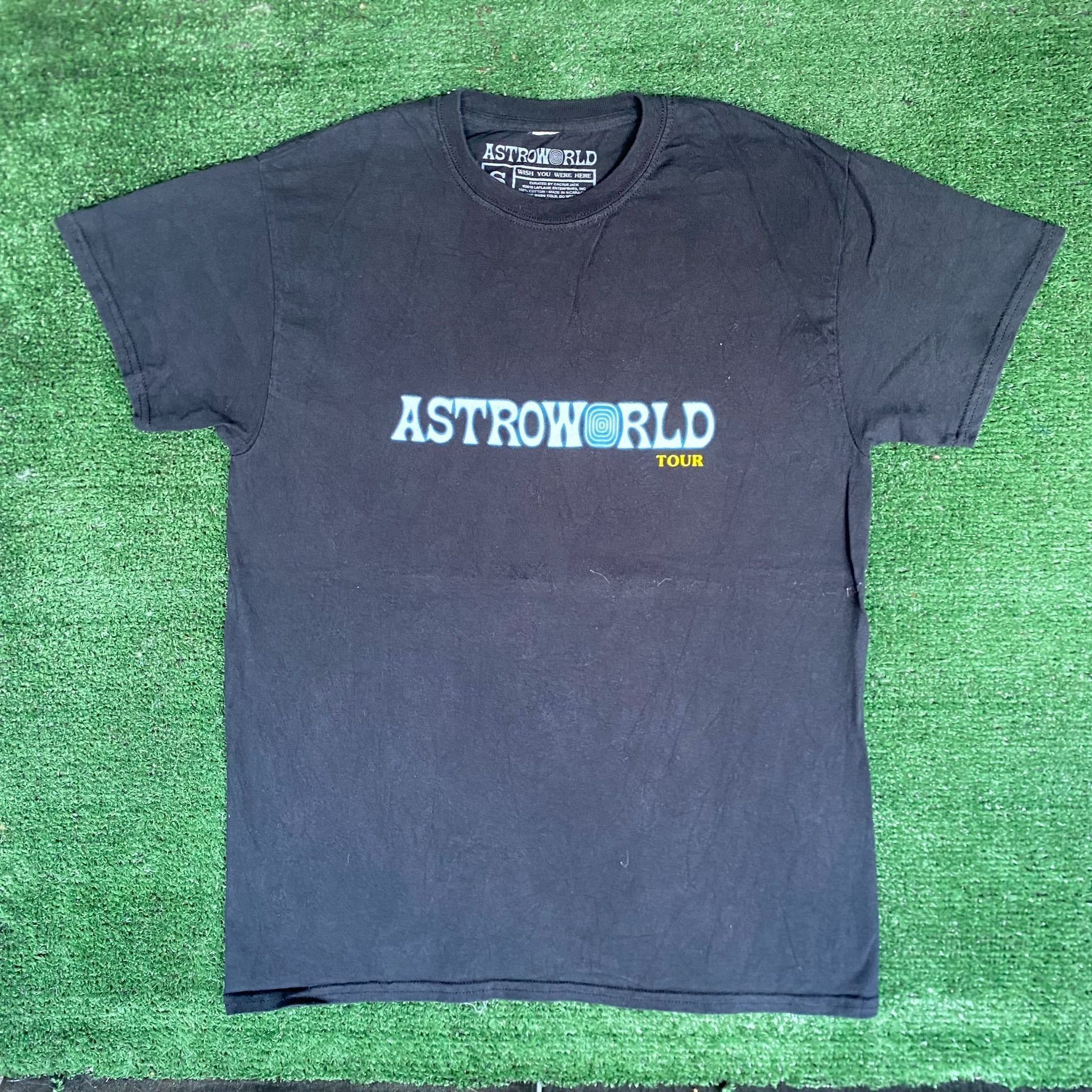 Rap Tees × Travis Scott Travis Scott Astroworld Tour Shirt Trap Concert ...