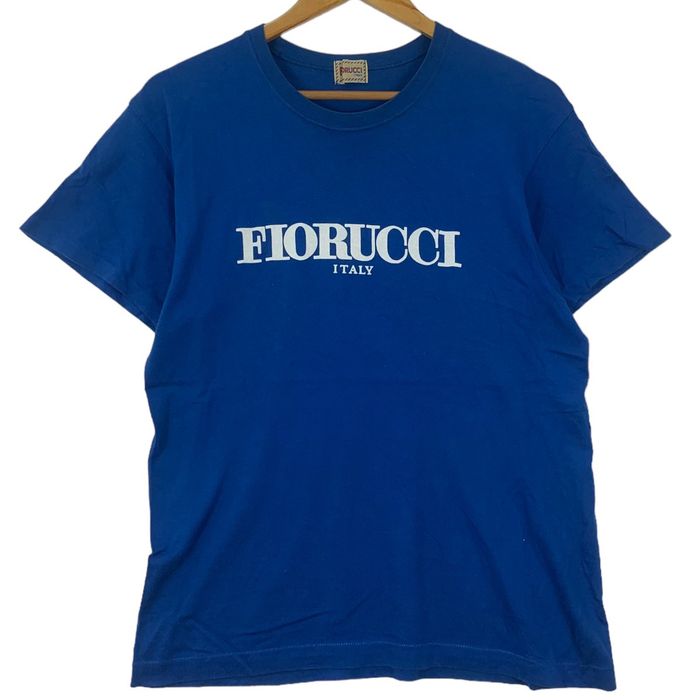 Fiorucci Vintage 90’ FIORUCCI ITALY Center Stock Logo Tee Shirt Top | Grailed