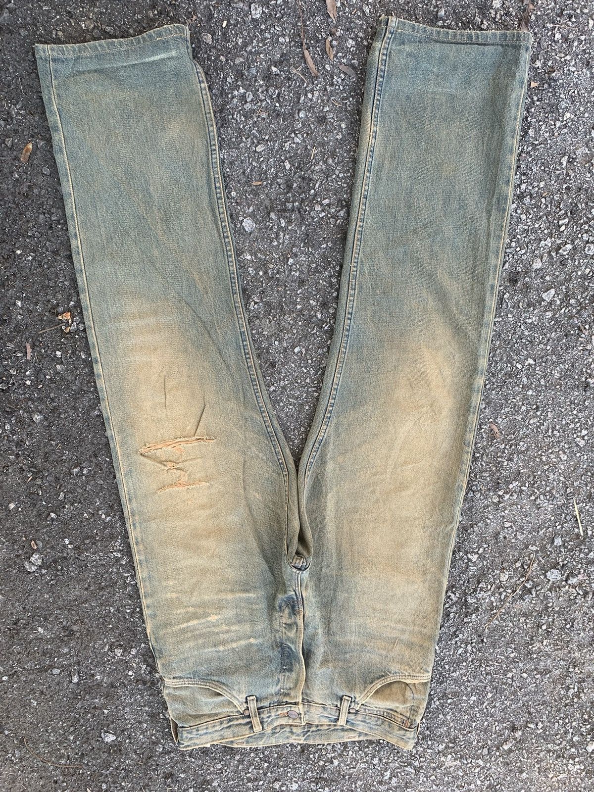 Japanese Brand × Kapital × Vintage Vtg Wrangler Blue Bell Button Fly ...