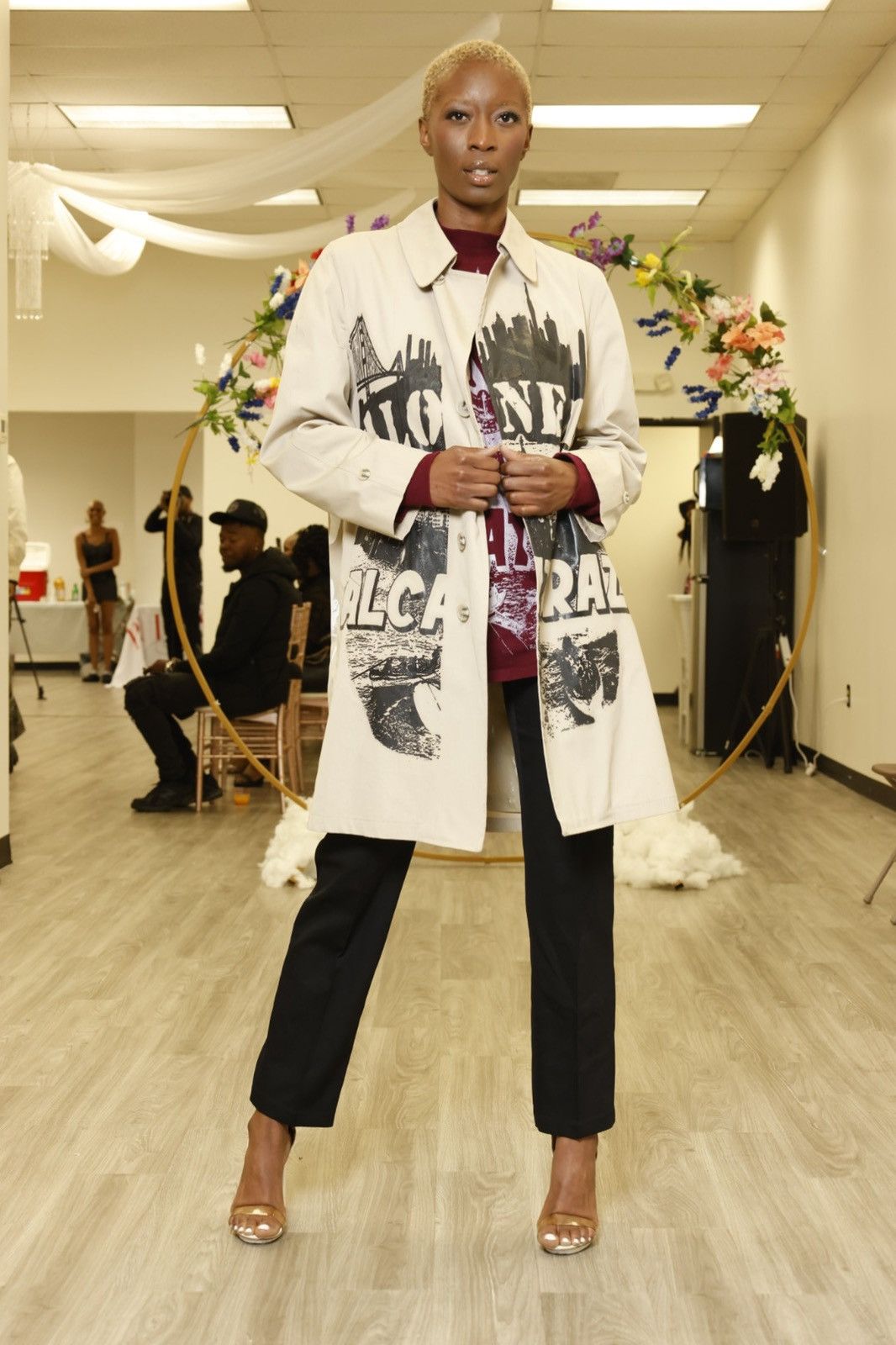 Vintage Custom Alcatraz Up-Cycled Long Coat | Grailed