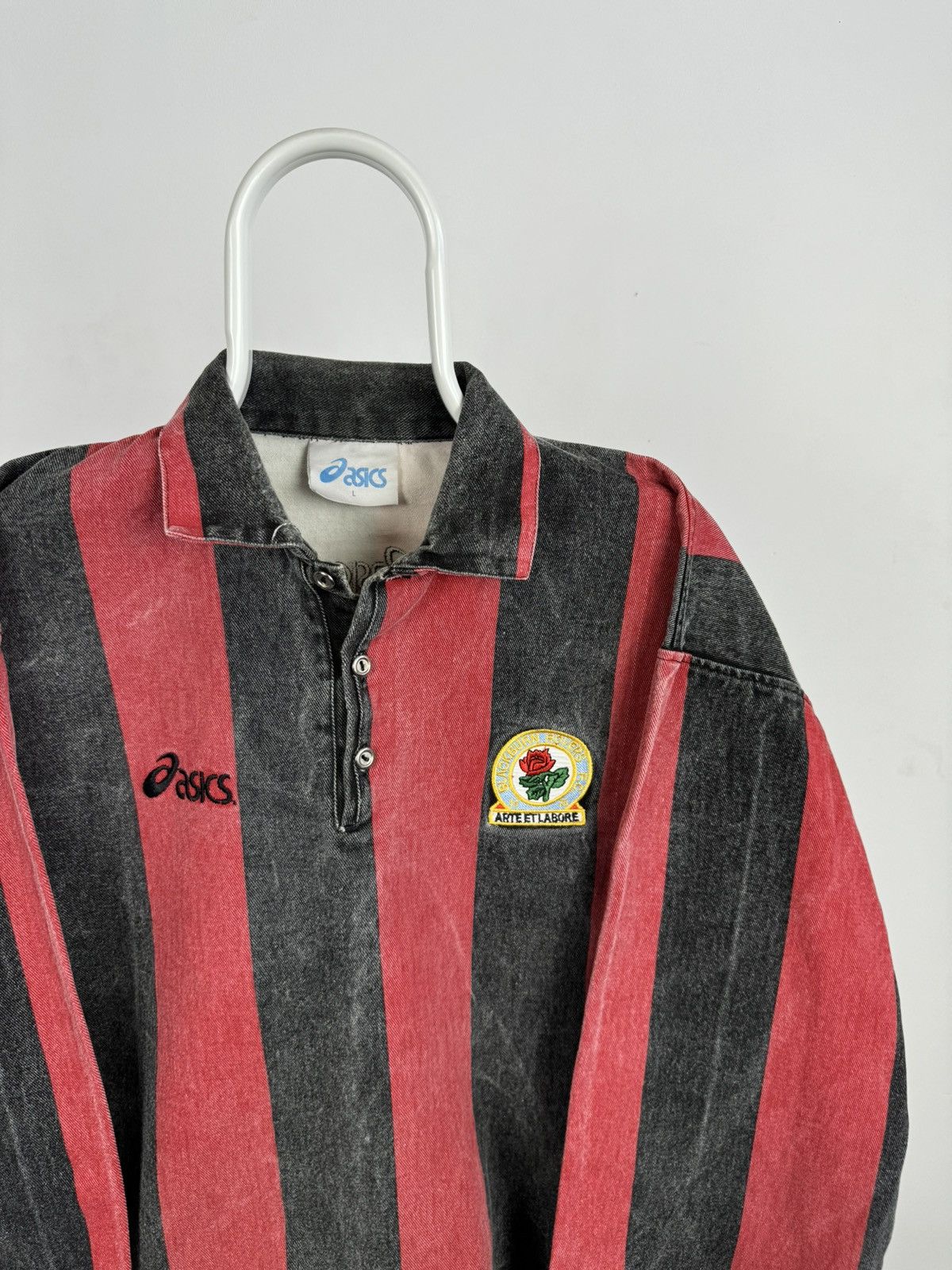 Asics Very Rare Vintage Asics Blackburn Rovers Longsleeve Shirt | Grailed