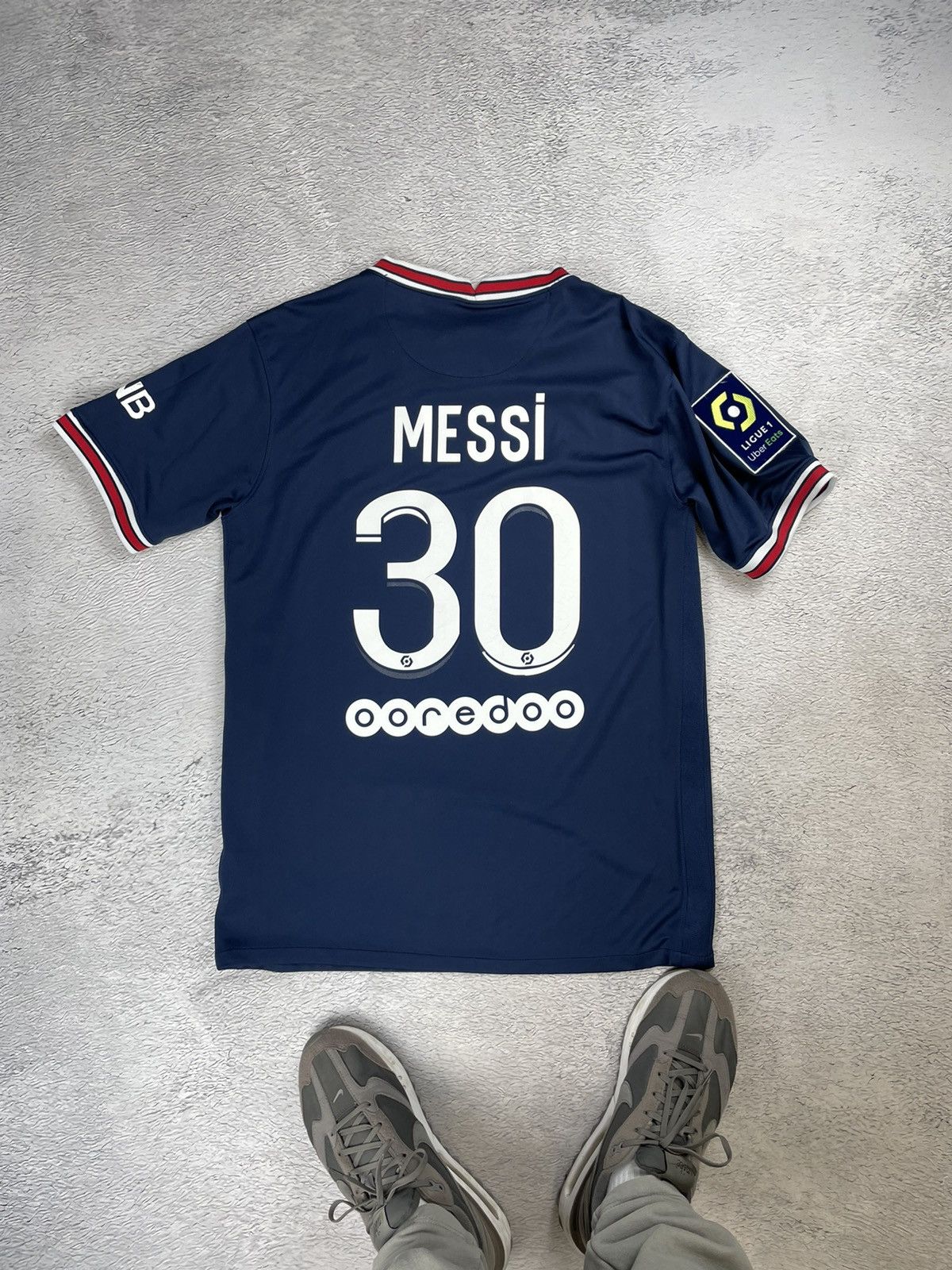 Jordan Brand MESSI Vintage PSG 2021/22 Jordan Jersey y2k blokcore | Grailed